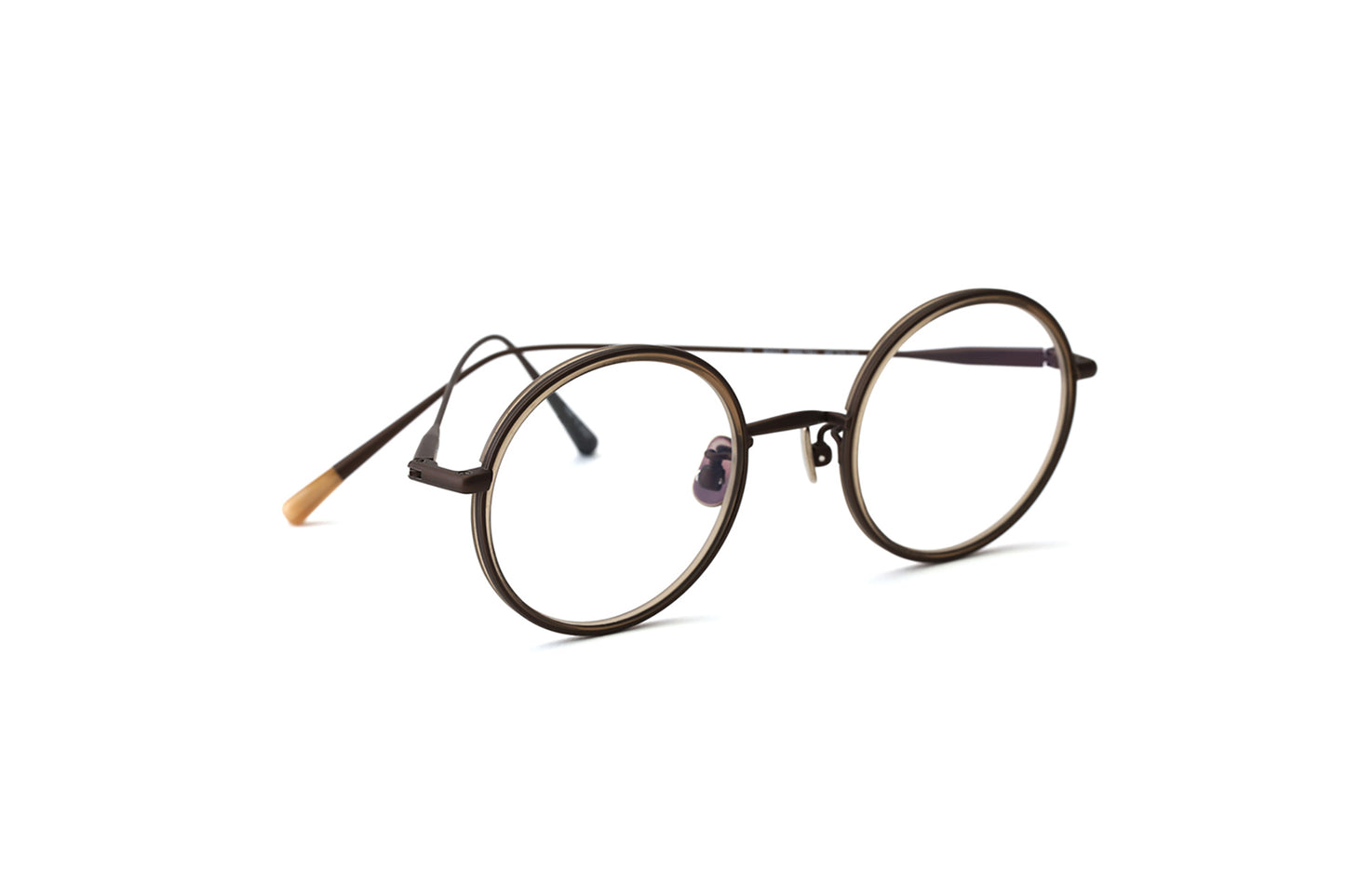 B0027 - BROWN MAT - TAUPE / CLR – BLANC..ONLINE STORE